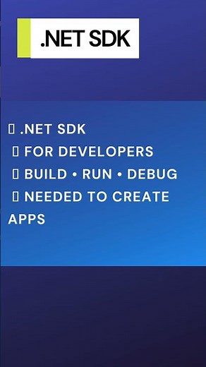 .NET SDK vs Runtime – Don’t Install the Wrong One! 😱