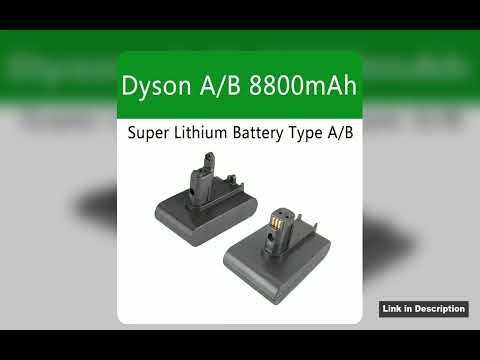 Dyson 222V 8800mAh Fit TypeA or B Liion Vacuum Battery for Dyson DC35 DC45 DC31 DC34 DC44 DC31 Anima