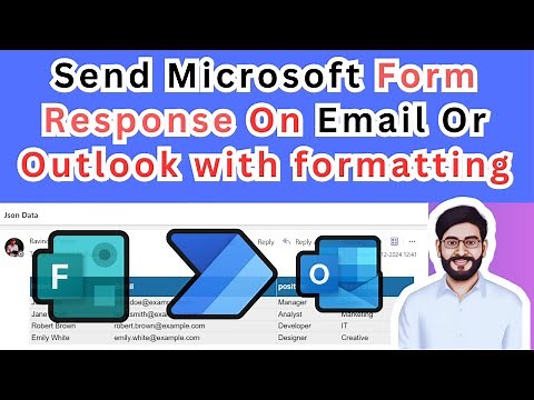 Send Microsoft Form Response On Email Or Outlook