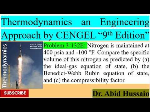 v by Benedict-Webb Rubin equation? |P 3-132E|ThermodynamicsAn EngineeringApproachbyCENGEL9thEdition