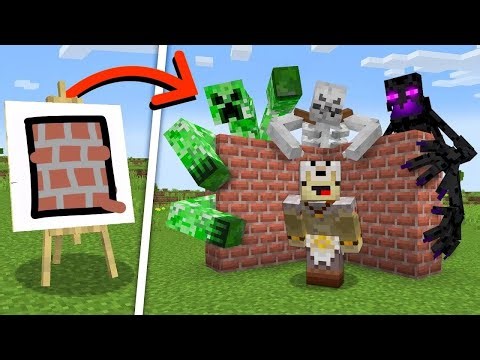 I Have to Draw to Survive in Minecraft!