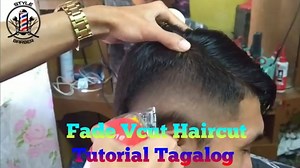 27K views · 335 reactions | How To Cut Fade Vcut With Side Part Tagalog Haircut Tutorial | Jhayar TV | Gemini | Facebook