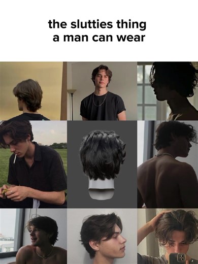 Attractive Middle Part Curtain Hair Tutorial for Men