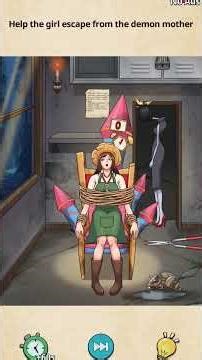 Nightmare puzzles the Unknown chapter 47 walkthrough #puzzles #gaming #demon #mother #escape #fyp