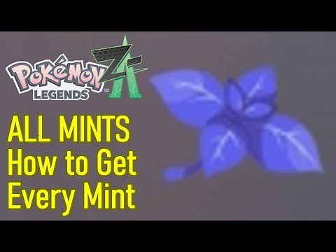 Pokemon Legends: Z-A How to Get Mints, ALL MINT LOCATIONS, Change Nature