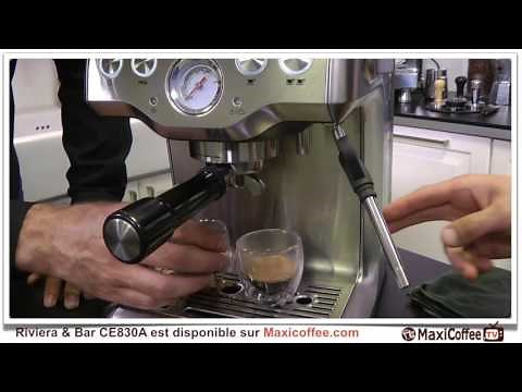 Rivera & Bar CE830A | Machine expresso compacte | Le Test MaxiCoffee