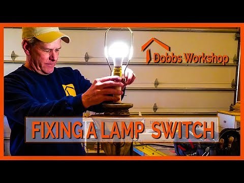 How to Replace a Lamp Switch