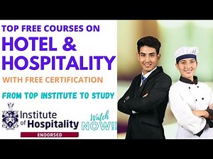 Free Hospitality Courses Online | Free Certification | ABCS