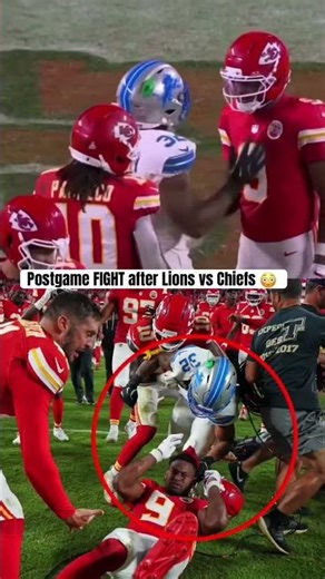 Chiefs vs Lions Post Game Fight | My Reaction
