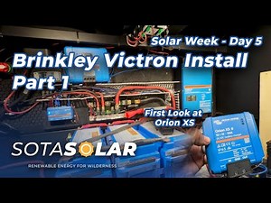 Brinkley 5th Wheel Victron Solar System Install - Solar Week Day 5