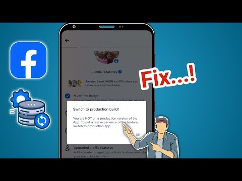 Fix Facebook switch to production build problem (Easy Tricks 2025)