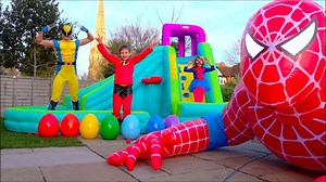 1.5M views · 22K reactions | Hulk prepares Max a festive breakfast at Spider-Man presented a giant inflatable Spider-Man Source >>> Mister Max Watch more: https://bit.ly/2DD3Gml | SKY Baby Care | Facebook