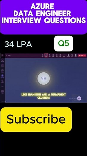 Azure Data Engineer Interview Questions and Answers | 3-9 Years | Live Experience | Product - Q5