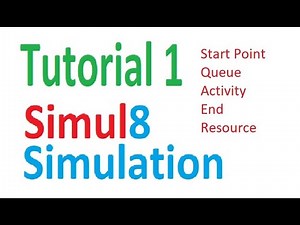 Production Line Example Simul8 Simulation S8 Simulation Tutorial 1 Lesson 1