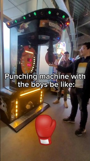 👊Punching bag machine be like🥊 #punchingmachine #punch #viral #shorts #foryou #pov #funny #edit