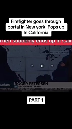 Mystery of Portals: Firefighter Disappears in New York