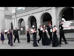 New Orleans Second Line Wedding Parade