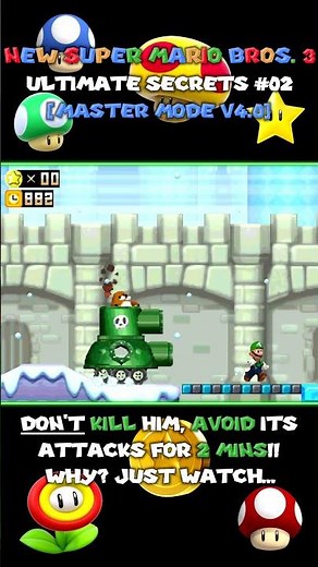 Ultimate Secrets in Master Mode 02 (it's NSMB, not SMM1 nor SMM2)