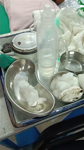 nebulization procedure tray set up #biology #motivation #viralvideo #reels