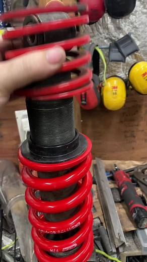 Making a little spring compressor #mechanic #racecar #diy #fabrication #imadeit #fyp #shockabsorber