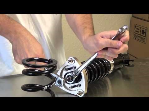 BC Racing - springs replacement / preload