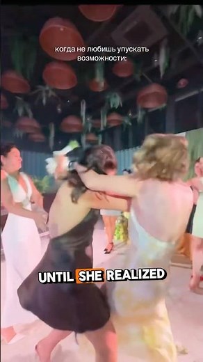 This Bouquet Toss Turned Into a Full-On Fight