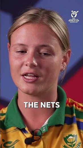 South Africa's Chanel Venter hopes to emulate Anneke Bosch in their #U19WorldCup semi-final 🏏