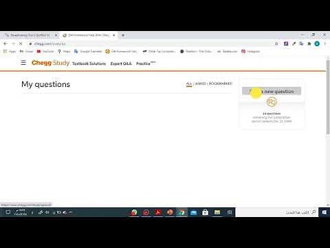 How to post a new question in chegg