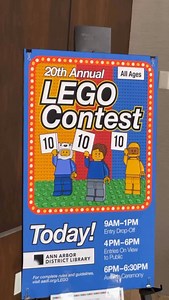 17 reactions | 20 years of epic builds, and this year’s #LEGO Contest did not disappoint! | Ann Arbor District Library | Facebook