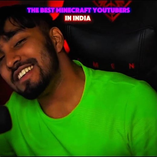 Top 5 best minecraft youtubers in India 🇮🇳 🔥