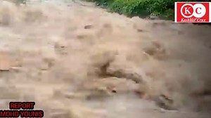 Cloudbrust from AHLAN GADOOL #cloud #brust REPORT MOHD YOUNIS | Kashmir Crux