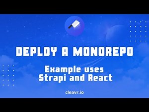 How to deploy your Monorepo projects