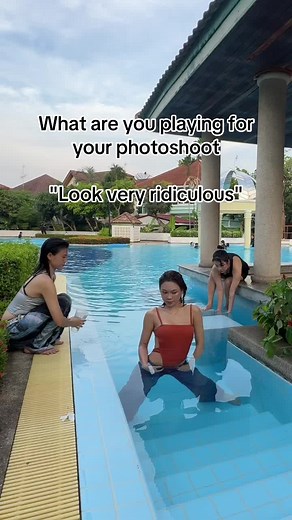 Trust the Process: A Photoshoot in the Pool
