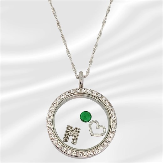 Starter Floating Locket Necklace Gift Set – Pre-curated Charms for First-time Owners – Ready to Gift - Etsy