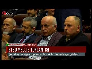 BTSO meclis toplantısı