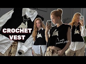 EASY crochet VEST / tutorial ✨