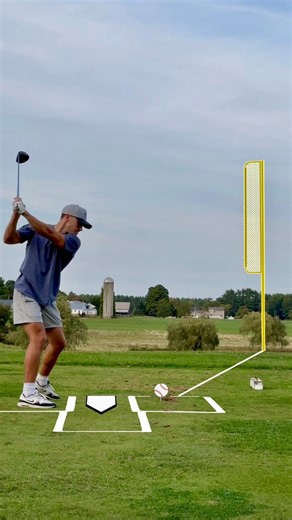 Since it’s World Series night… here’s my favorite baseball to golf swing thought for fixing your slice. Drive that low-and-away pitch to opposite field — when the path’s right and the face is square, the ball will draw back. #golf #golftips #slice #baseball #worldseries | Mike Rodenbush