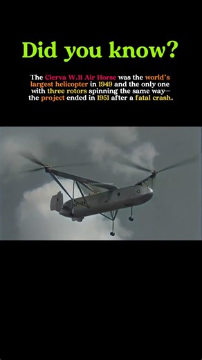 The World’s Strangest Giant Helicopter (Air Horse)