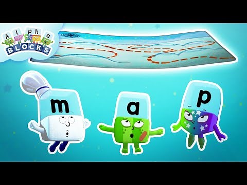 Your First Time Learning CVC Words 📚 | Learn to Read and Spell for Kids| Alphablocks