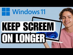 How to Keep Screen on Longer on Windows 11 or 10 PC