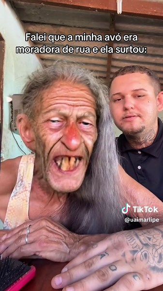 Fingindo ser Morador de Rua e Trollando a Vovó!