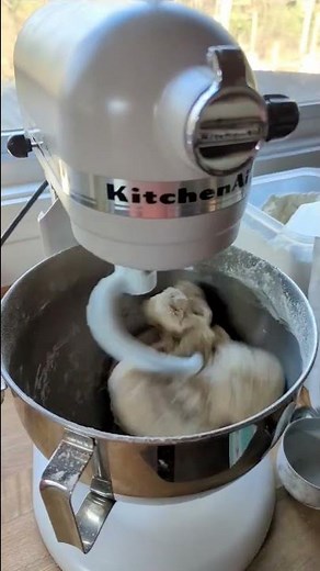 KitchenAid Stand Mixer Dough for Bread! #shorts #recipes