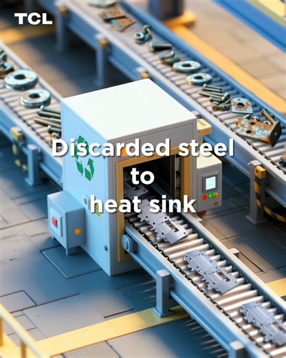 835K views · 1.1K reactions | ♻️ Go behind the scenes and discover how #TCLGreen works! We believe every end can mark a new beginning — that’s why we recycle used wheat straw, steel, and plastic bottles, incorporating them into our smart, connected life. 易 See how we give each item a new beginning  #TCL #TheCreativeLife #TCLGreen #RecyclingMatters #WorldEnvironmentDay | TCL Electronics | Facebook