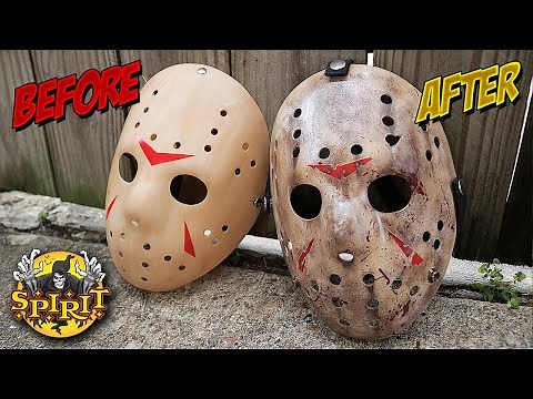 How to Improve Your Spirit Halloween Jason Mask - PART 4