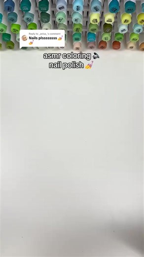 1.2M views · 17K reactions | Replying to ASMR coloring nail polish  This page is part of Glow Cosmetics coloring book by Julia arts  The markers I used are 82 | Colorwithrosey | Facebook