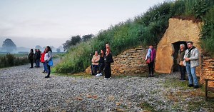 Observing the Summer Solstice sunrise at Soulton Long Barrow