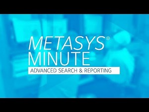 Metasys Minute – How to use the new Advanced Search and Reporting feature in Metasys®