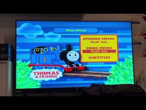 DVD Menu Walkthrough For Thomas and Friends Thomas and the Jet Engine 2003 DVD