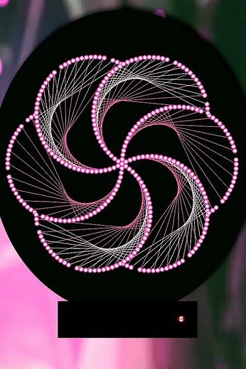 How to make best string art by soft ware part 3 # Shorts