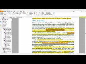 Computer Networks | Lecture 10 | Network Layer Services